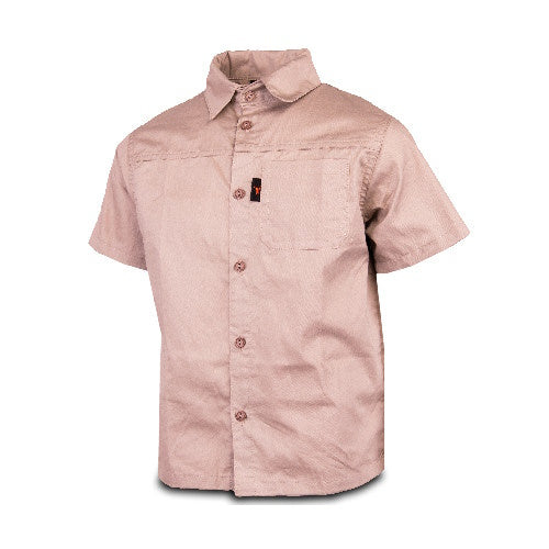 Wildebees Kids Short Sleeve Twill Shirt
