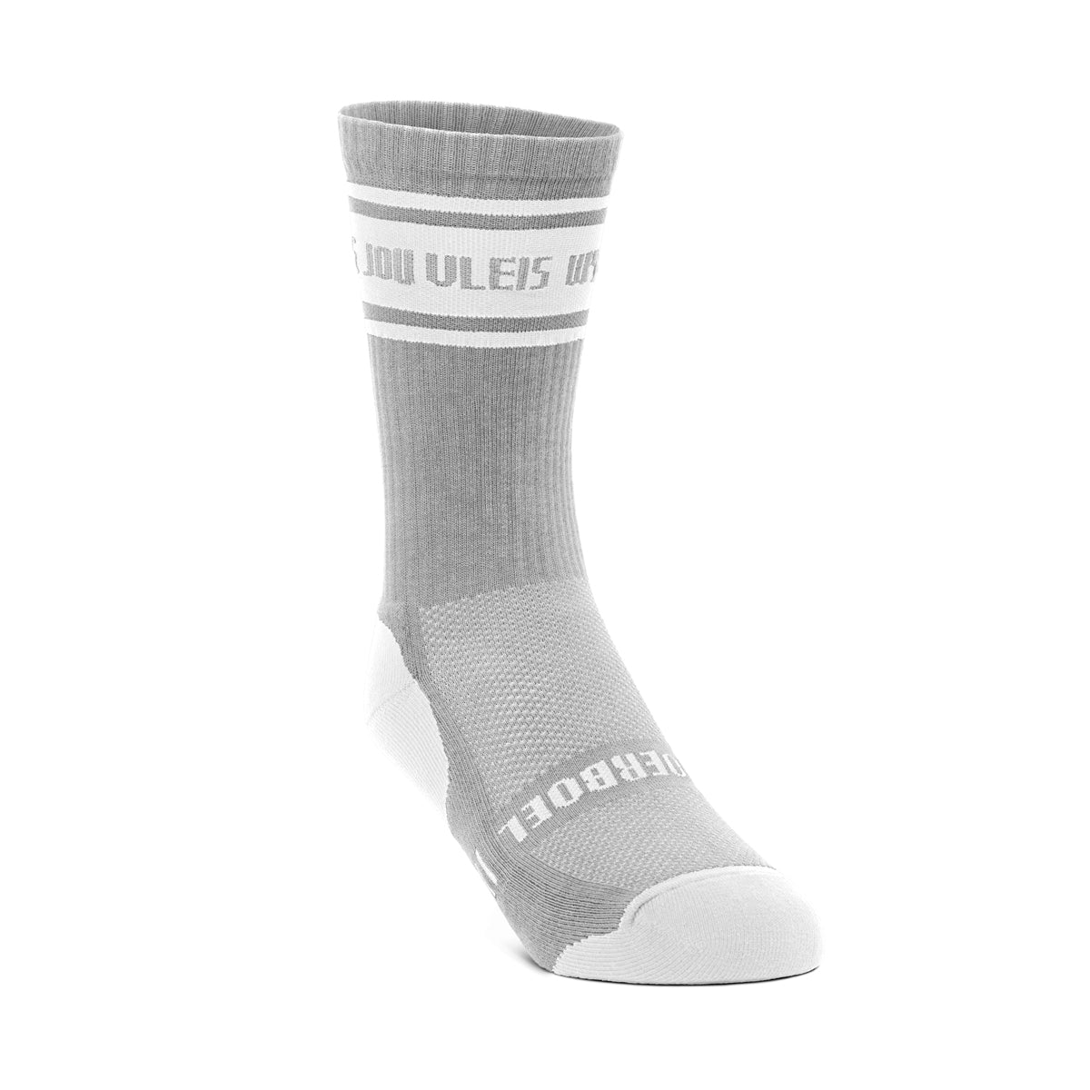 Boerboel Men’s Long Outdoor Cotton Sock Light Grey “Wys”