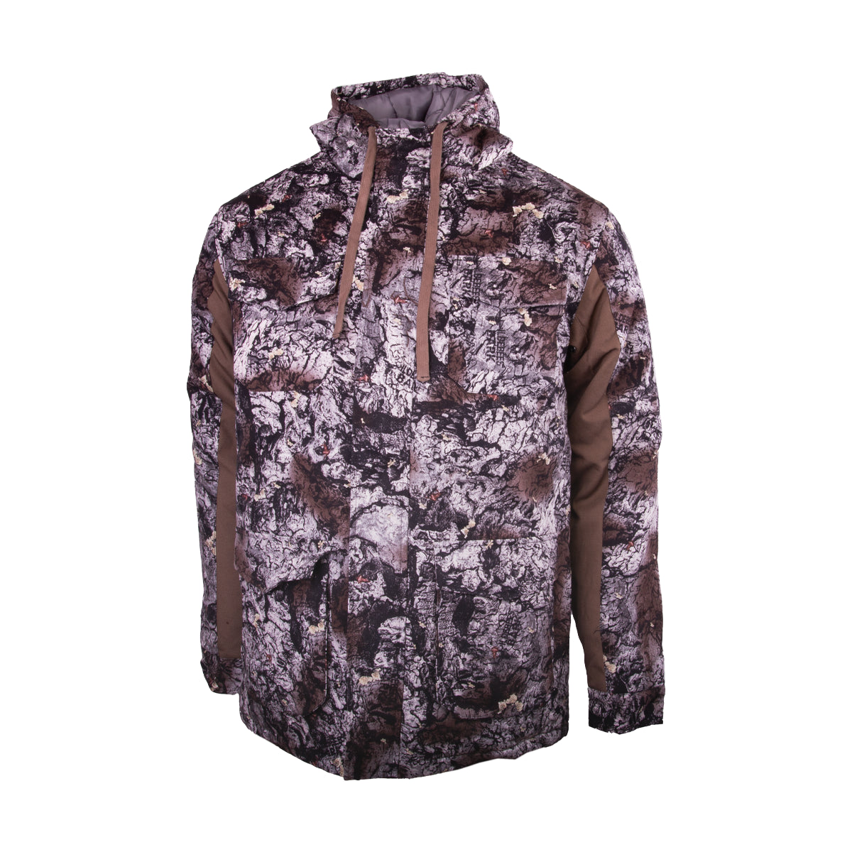 Wildebees Bark Camo Long Length Parka