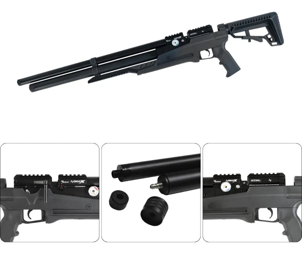 Nova Vista Avenge-X X1-AT 5.5mm Tactical PCP Air Rifle
