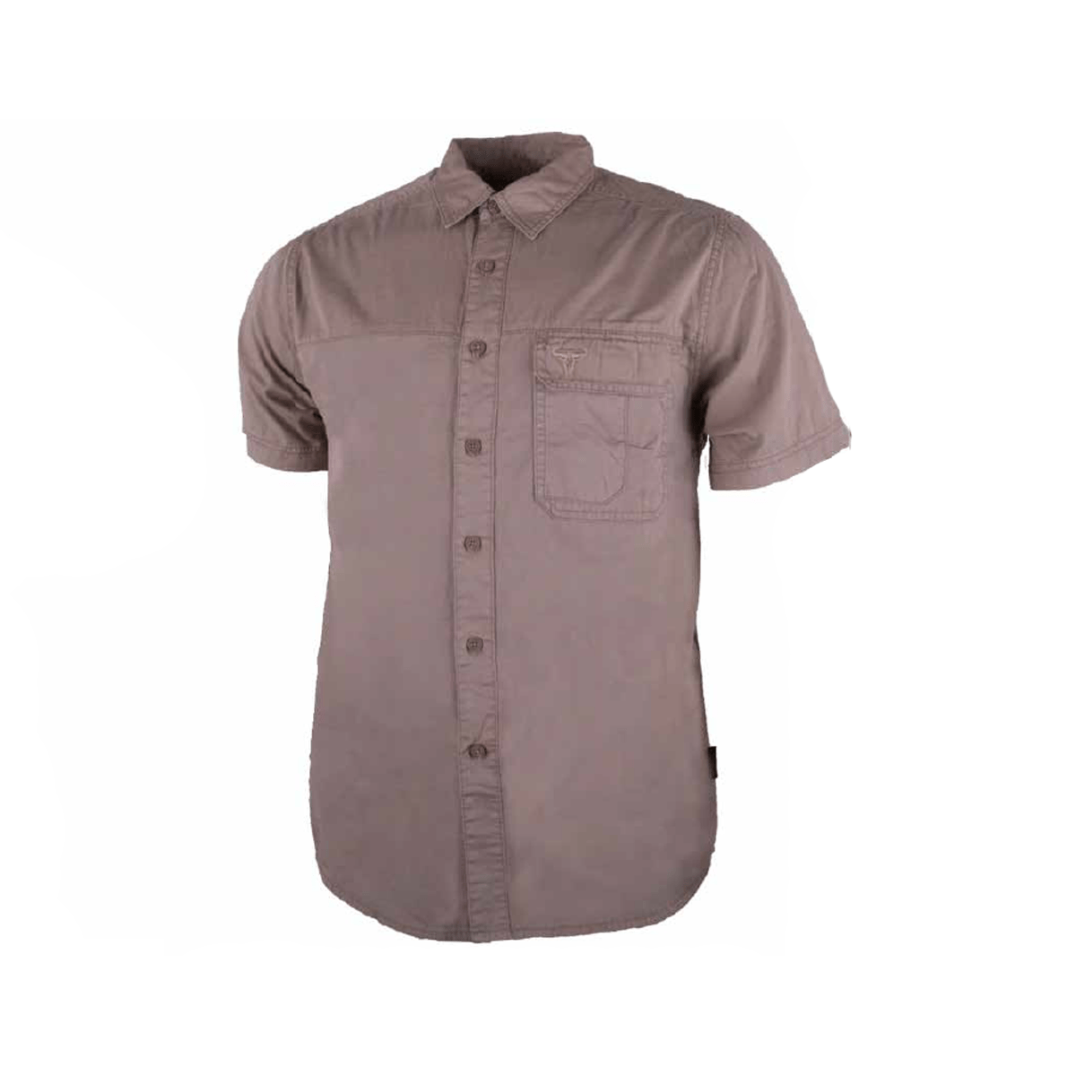 Wildebees Kids Short Sleeve Twill Shirt